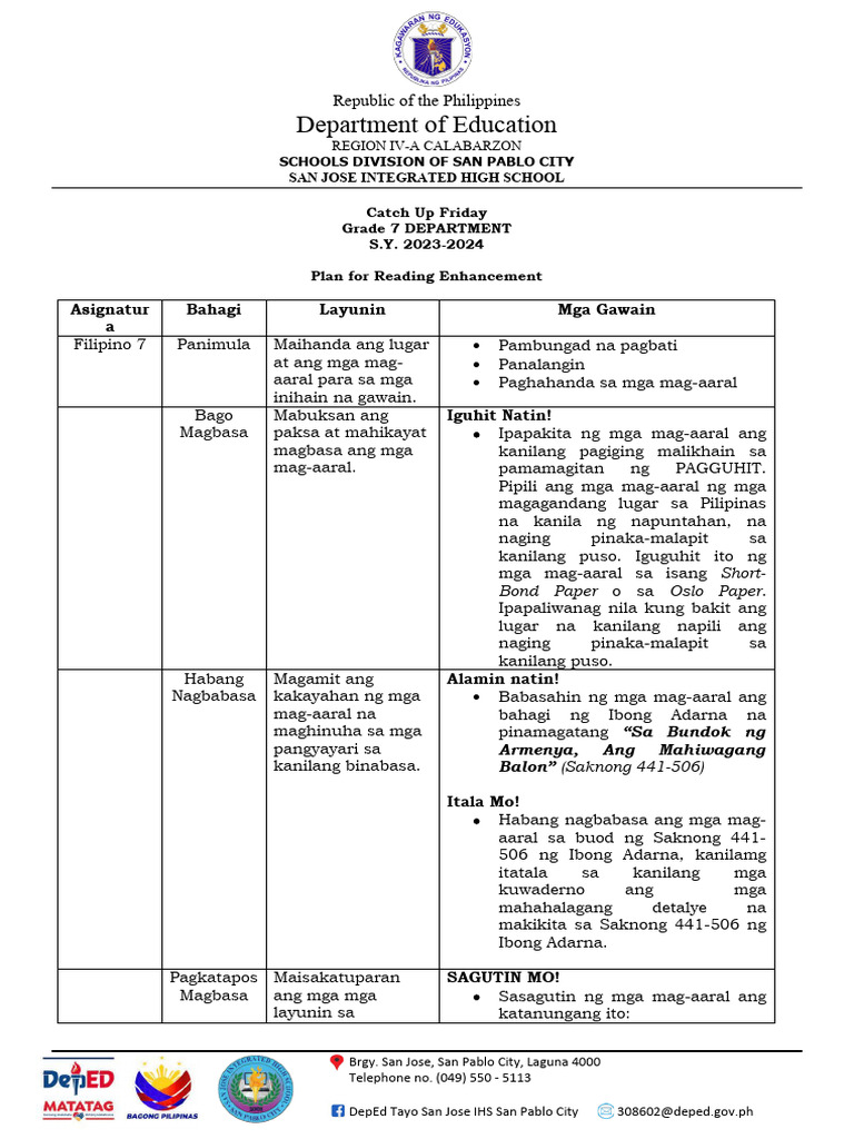 Credo-Baldovino.-Catch-Up-Week-7-April-19-2024-Filipino-7-Q4 | PDF
