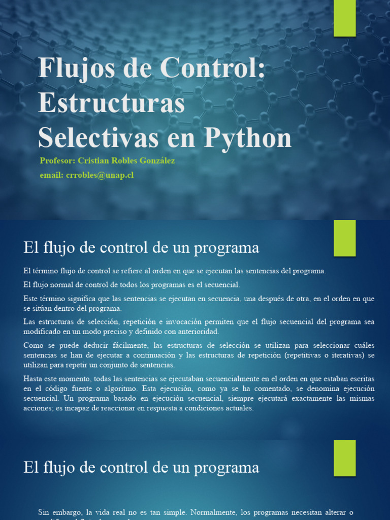 Estructuras Selectivas en Python | PDF | Programa de computadora ...