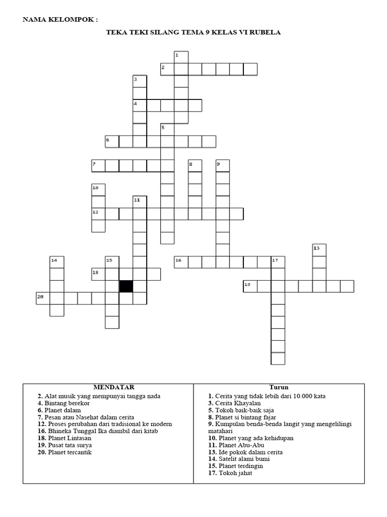 TTS Kelas 6 Tema 9 | PDF | Sains & Matematika | Dewasa Muda