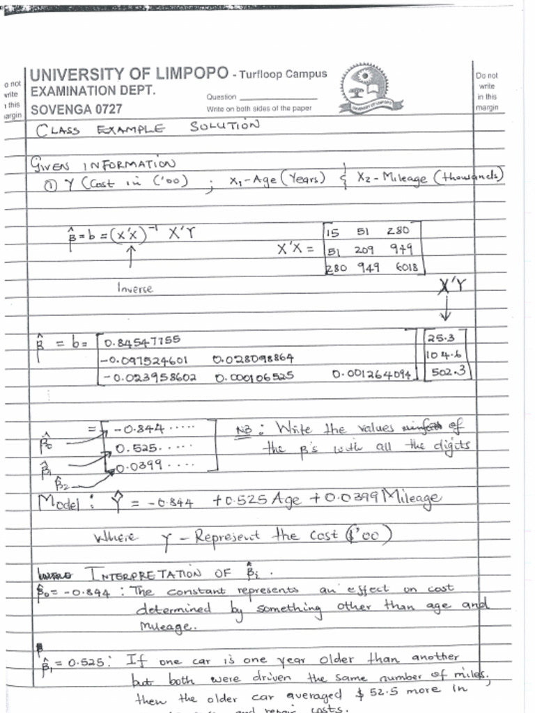 Class Example Solution Part1 | PDF