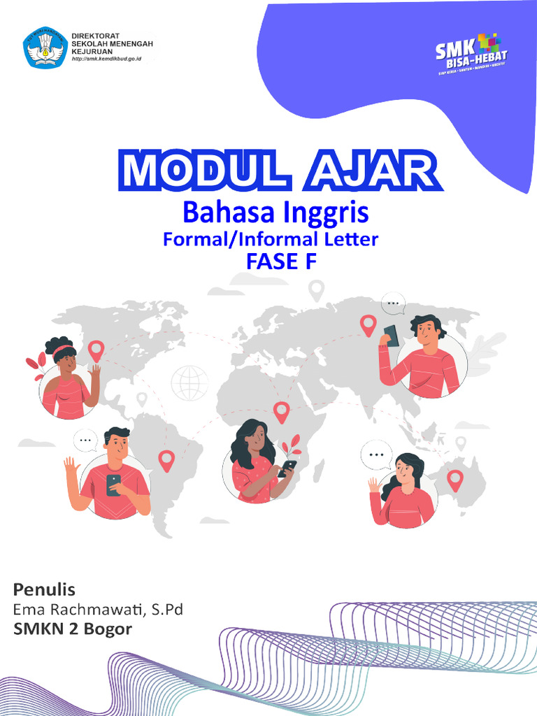 Modul Ajar Bahasa Inggris - Surat Formal Dan Informal - Fase F | PDF