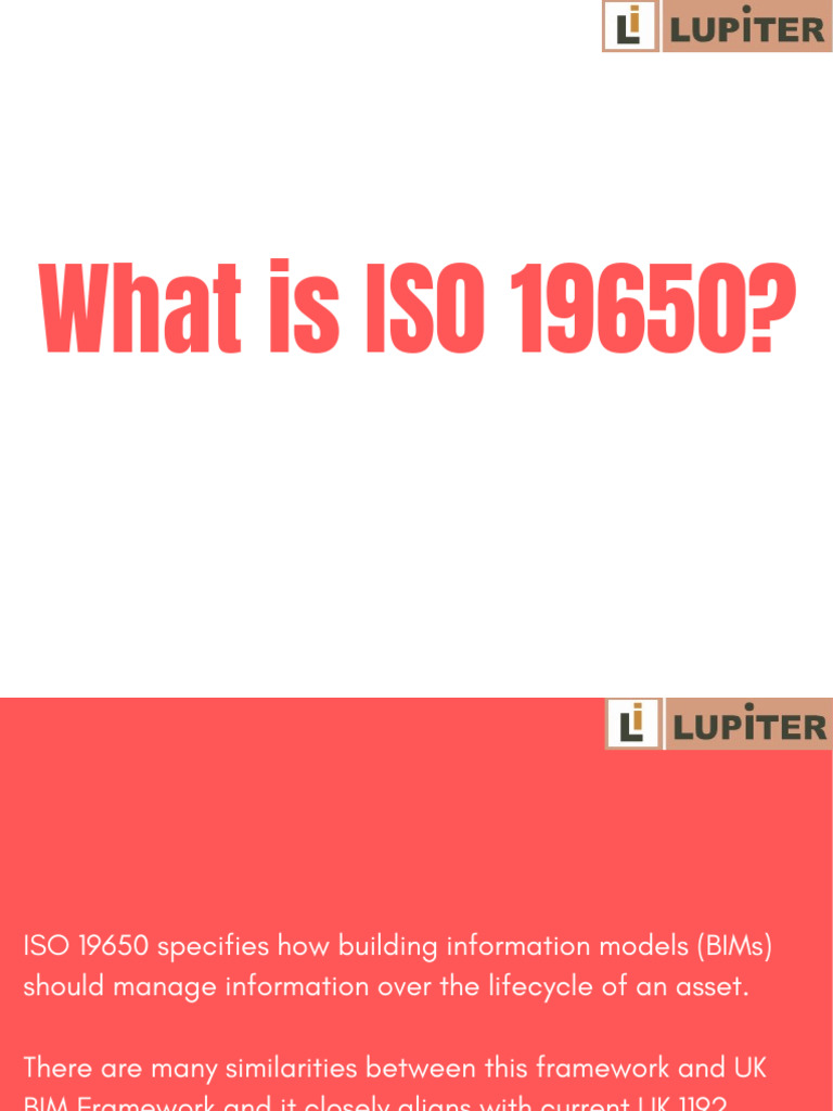 What Is ISO 19650 | PDF