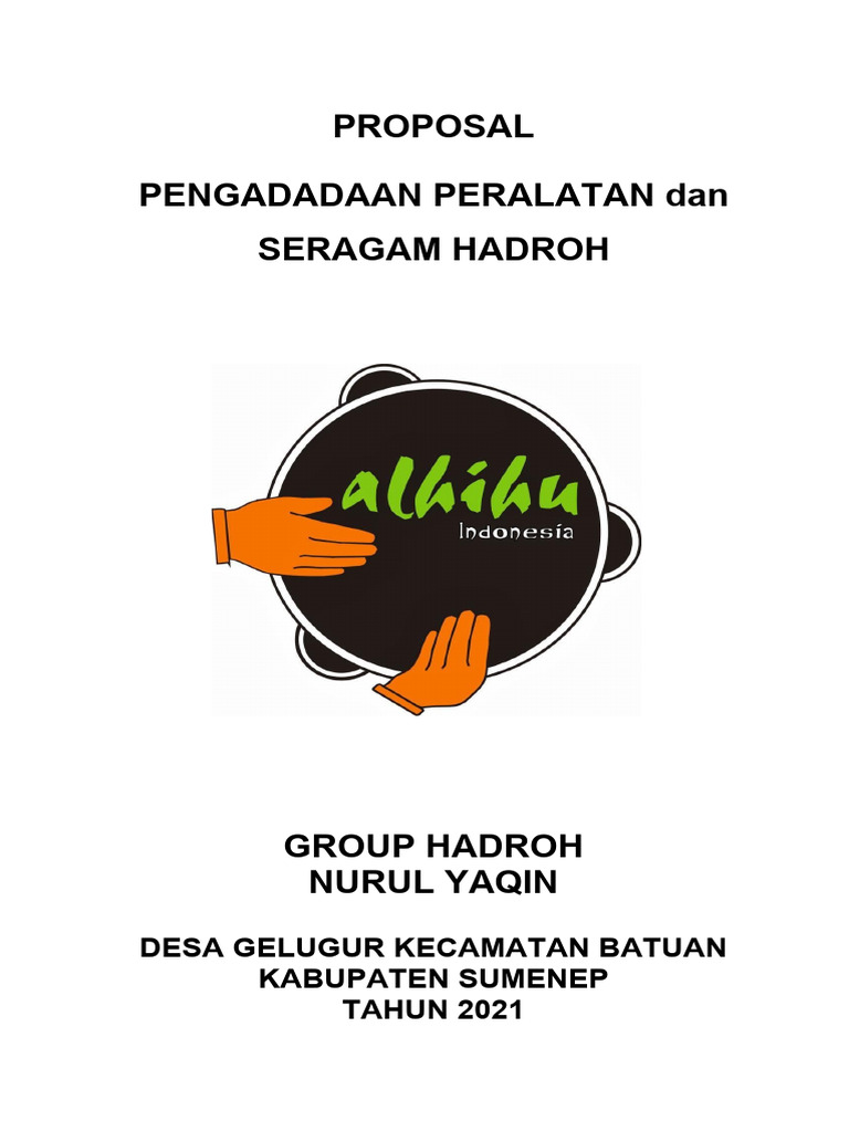 Proposal Hadrah | PDF | Agama & Spiritualitas