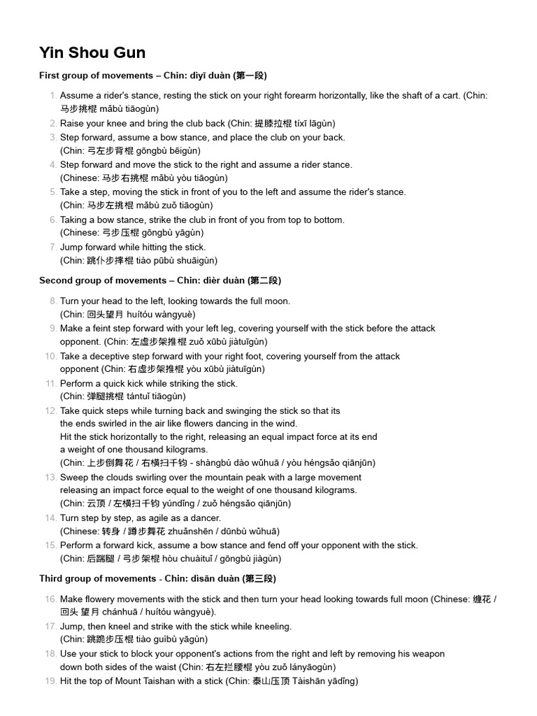 Yin Shou Gun | PDF | Politics | History