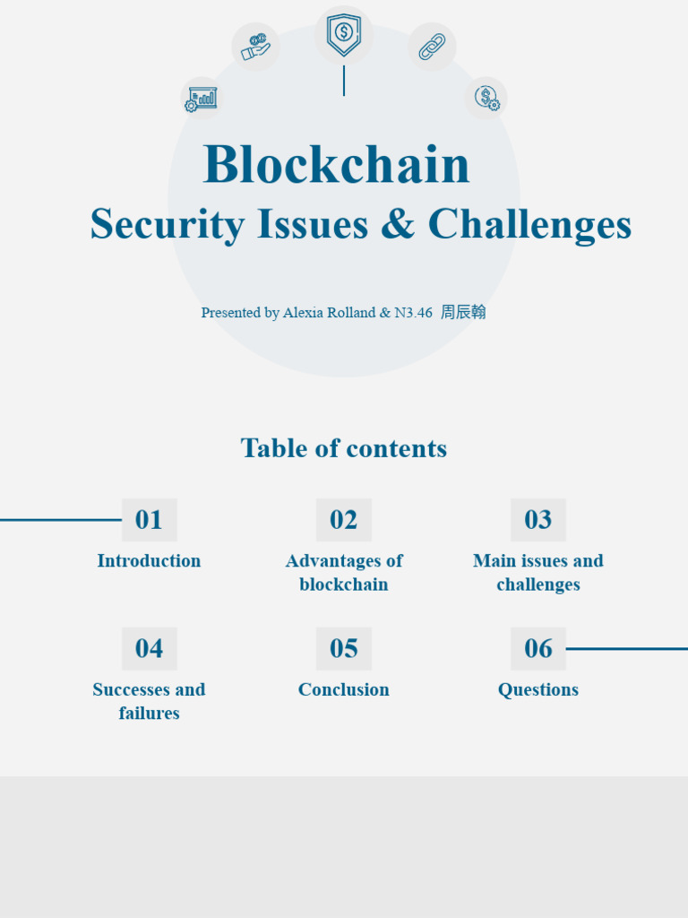 Blockchain Security Issues and Challenges | PDF | Cryptocurrency ...