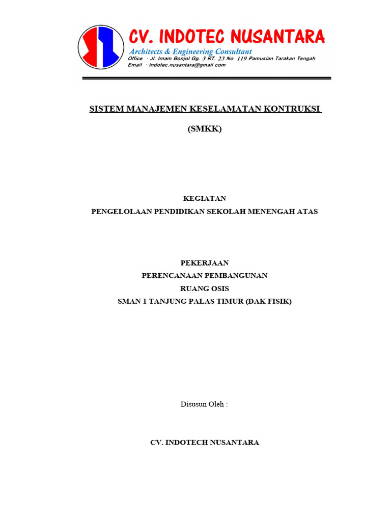 SMKK-RUANG OSIS SMAN 1 Tanjung Palas Timur | PDF | Teknologi & Rekayasa