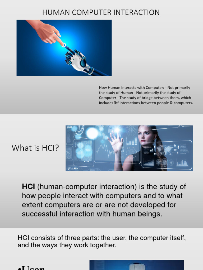 What is HCI -notes | PDF | Human–Computer Interaction | Usability What is HCI -notes | PDF | Human–Computer Interaction | Usability