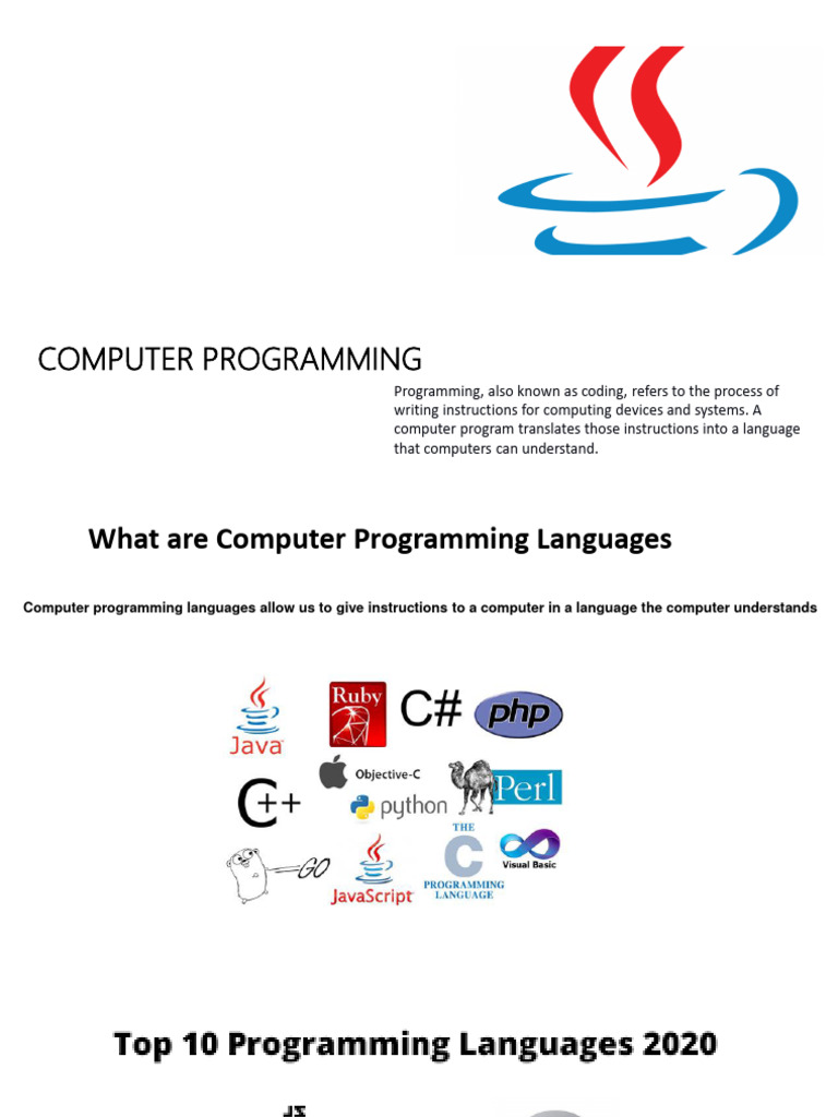computer programming Intro - for students | PDF | Java (Programming ... computer programming Intro - for students | PDF | Java (Programming ...