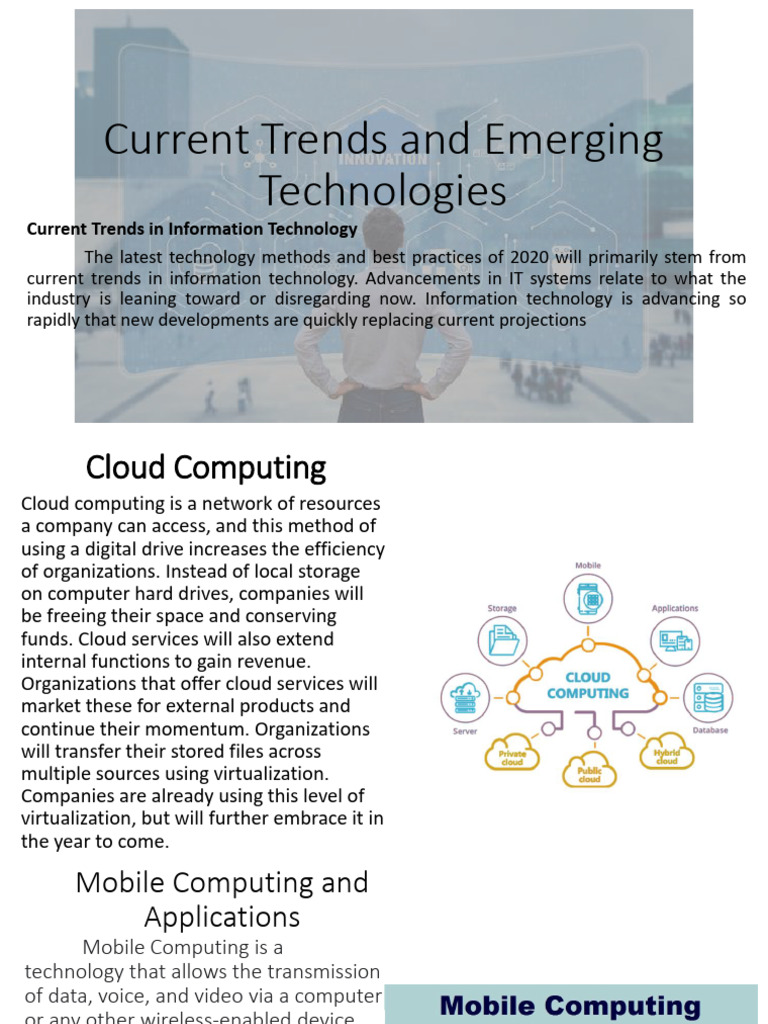 Current Trends and Emerging Technologies | PDF | Virtual Reality ... Current Trends and Emerging Technologies | PDF | Virtual Reality ...