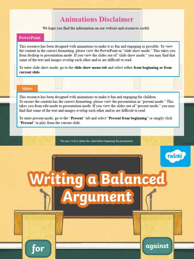 Copy of writing-a-balanced-argument-powerpoint-google-slides-for-6th ...