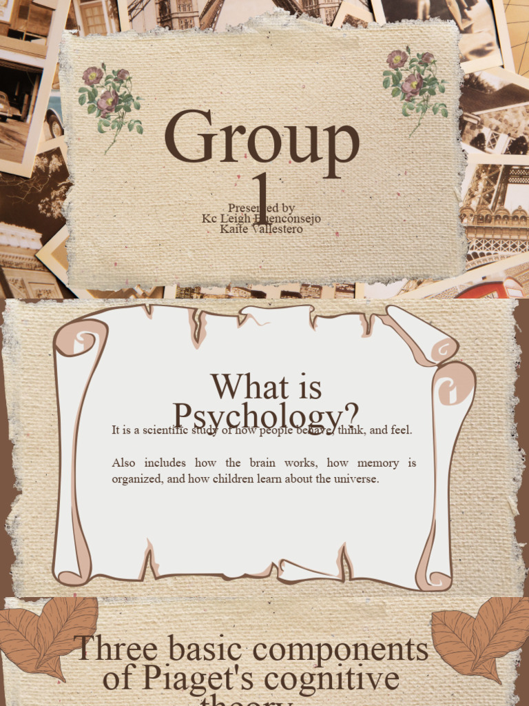 Lesson 3 The Self According To Psychology | PDF | Schema (Psychology ...