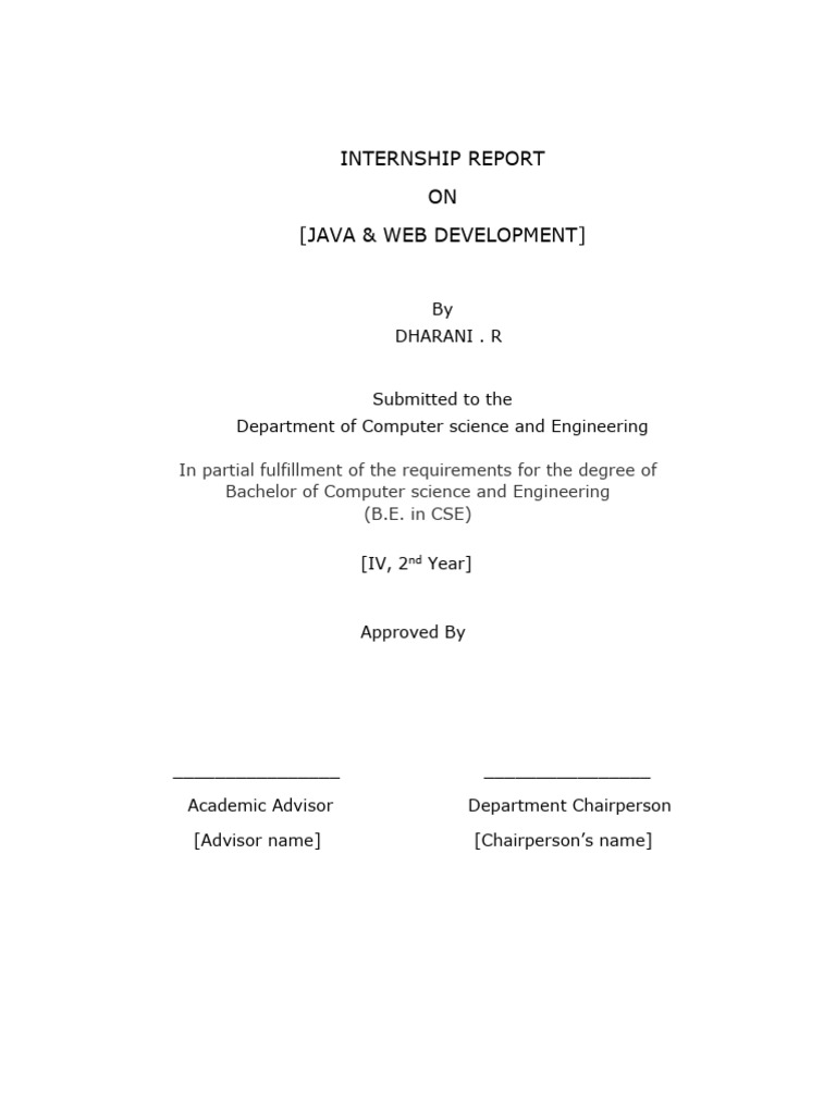 intern report | PDF | Information Technology | Software intern report | PDF | Information Technology | Software