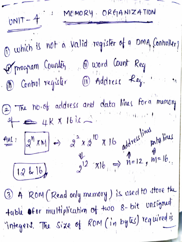 Gunshot Bits Computer Architecture Unit 4 | PDF | Random Access Memory | Digital Electronics