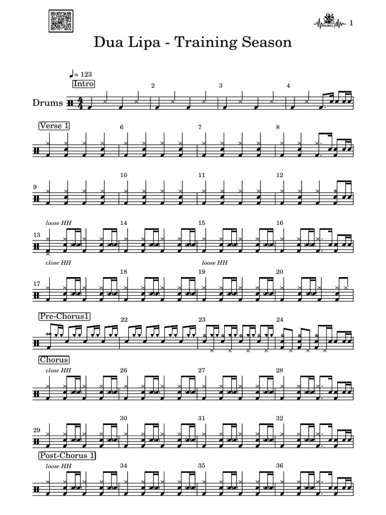 Training Season Chords and Sheet Music | PDF | Computers
