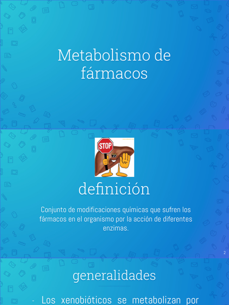 Metabolismo de Fármacos | PDF | Citocromo P450 | Biotransformación
