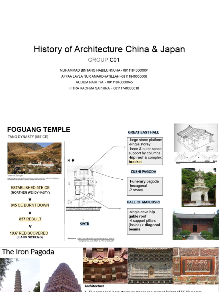 HIstory of Architecture China and Japan C01 | PDF