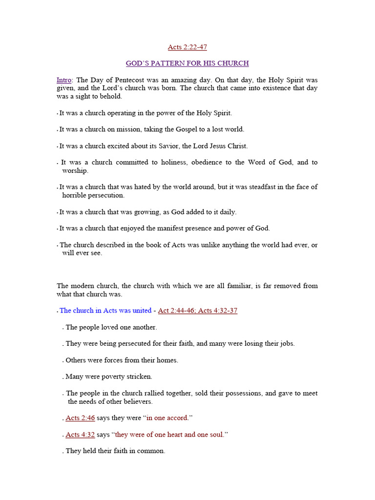 Acts 2 | PDF | Acts Of The Apostles | Jesus