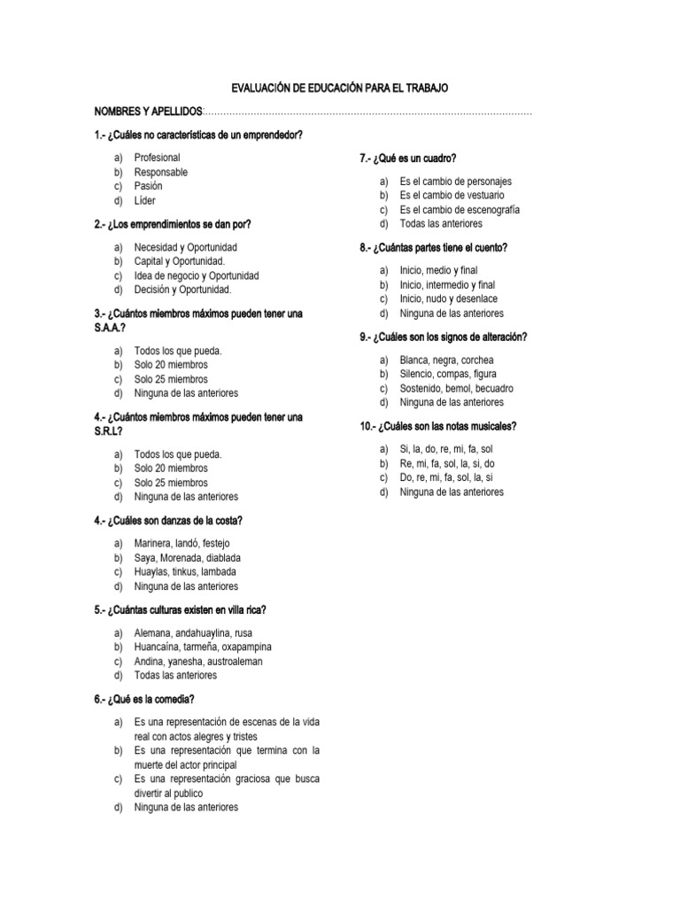 Examen de Ept - 2024 | PDF | Notación | Notación musical