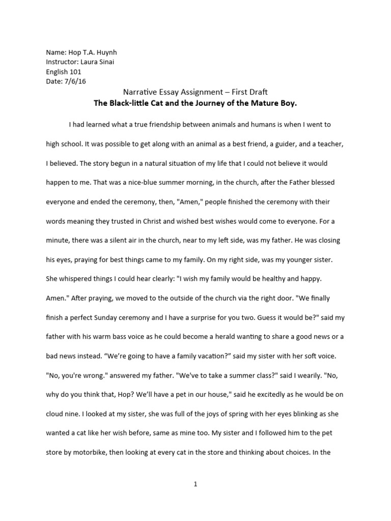 Final Narrative | PDF | Poetry