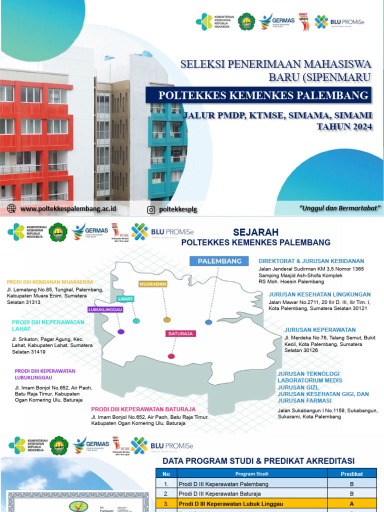 SIPENMARU Poltekkes Palembang 2024 | PDF