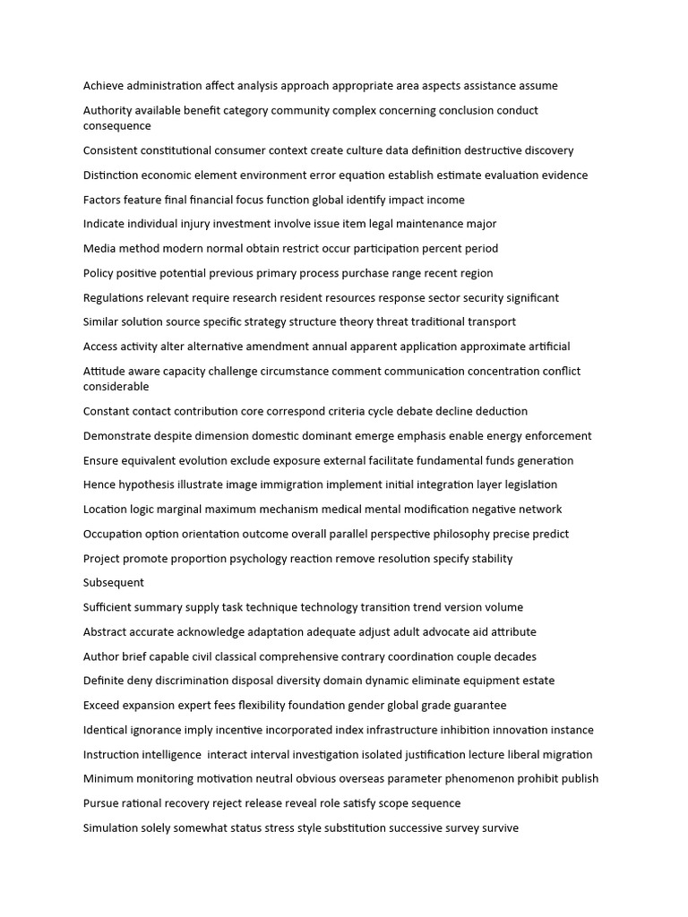 500 Vocab Ielst | PDF