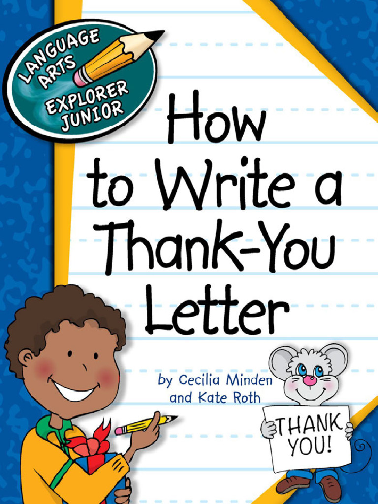 How to Write a Thank-You Letter | PDF | Written Communication | Writing