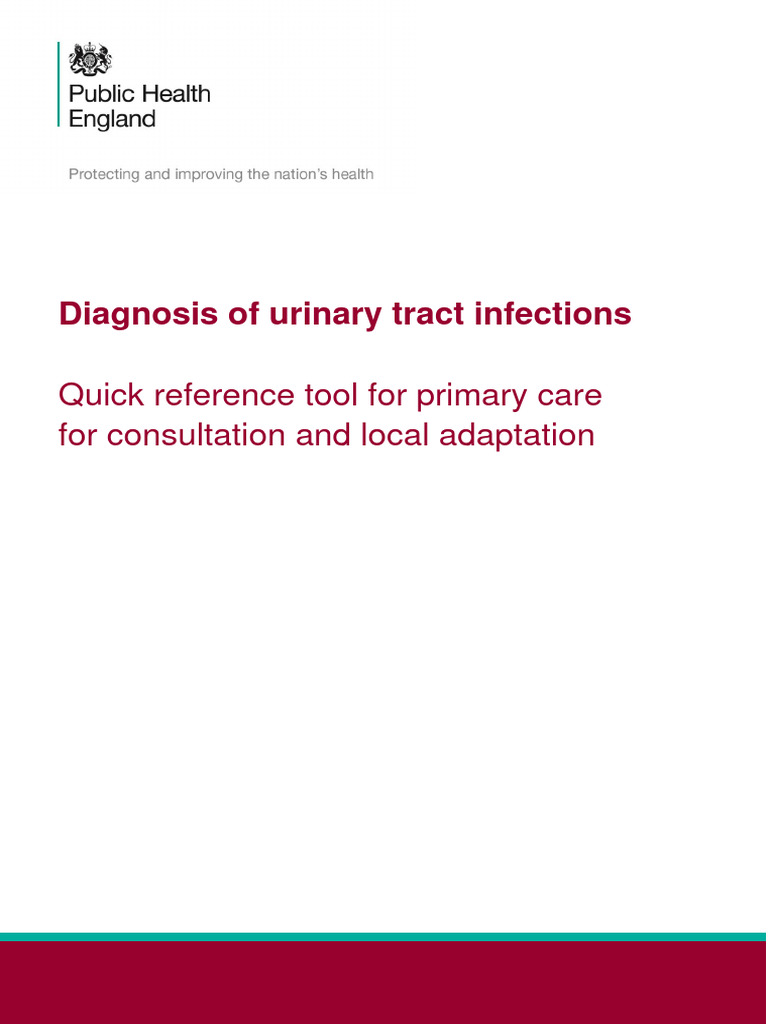 UTI Diagnostic Flowchart NICE-October 2020-FINAL | Download Free PDF ...