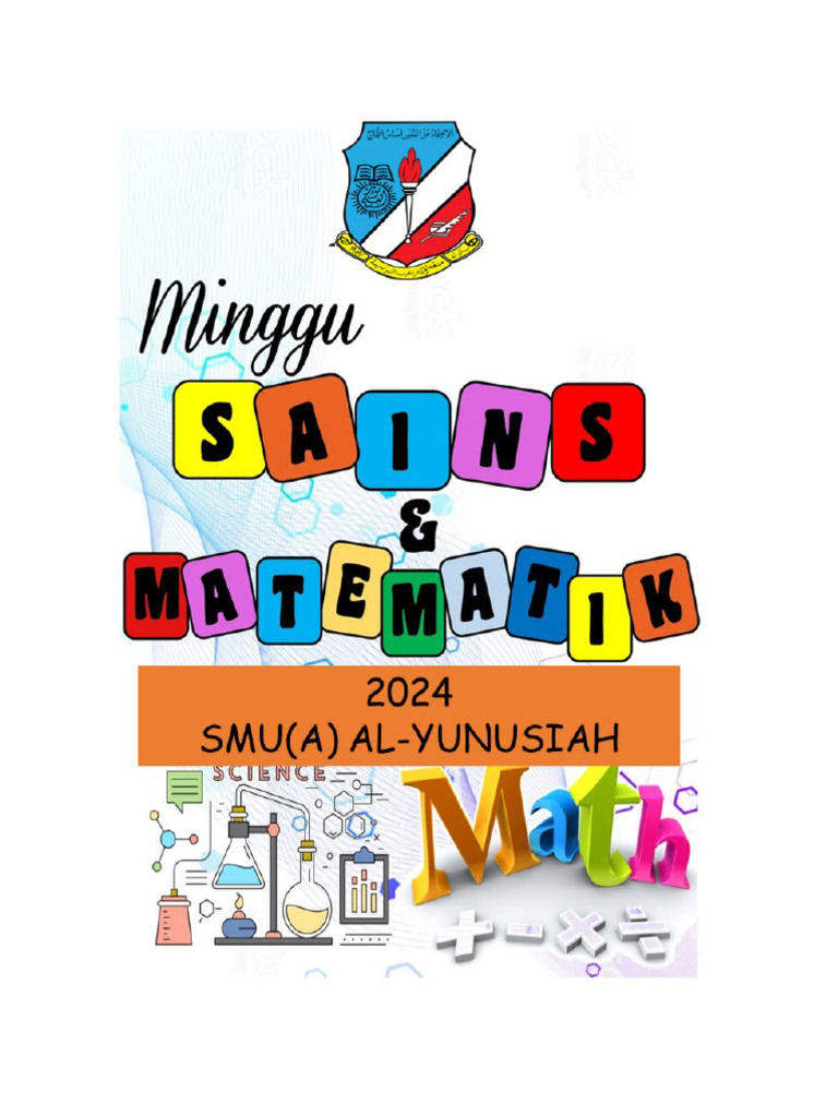 Kertas Kerja Minggu Panitia Sains Mate 2024 | PDF