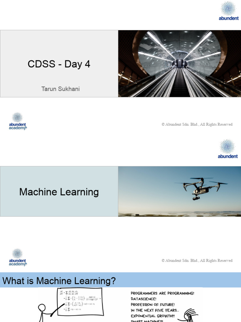 CDSS Day-4 | PDF | Artificial Neural Network | Learning