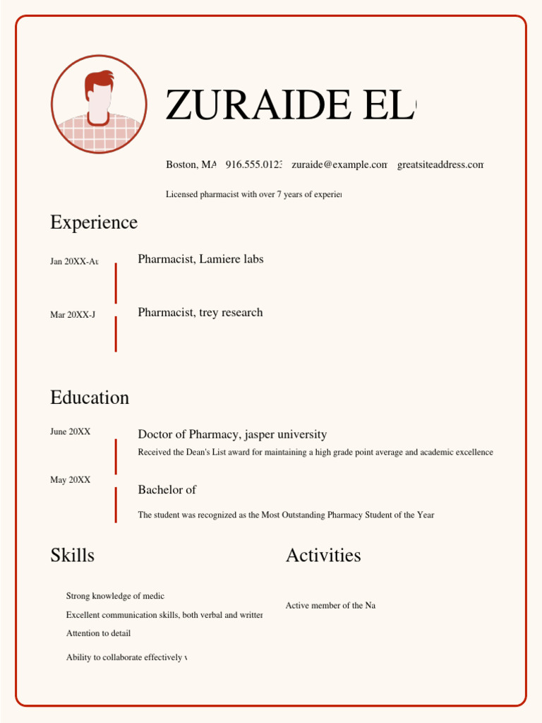Resume Template 2 | PDF