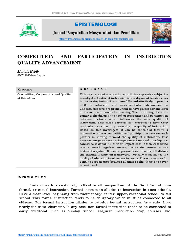 Mustafa+Habib+Epis | PDF | Leadership | Quality Management