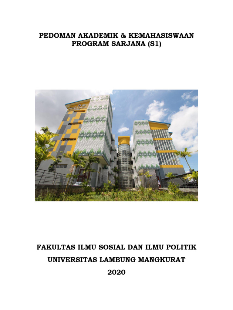 Pedoman Akademik S1 FISIP ULM | PDF