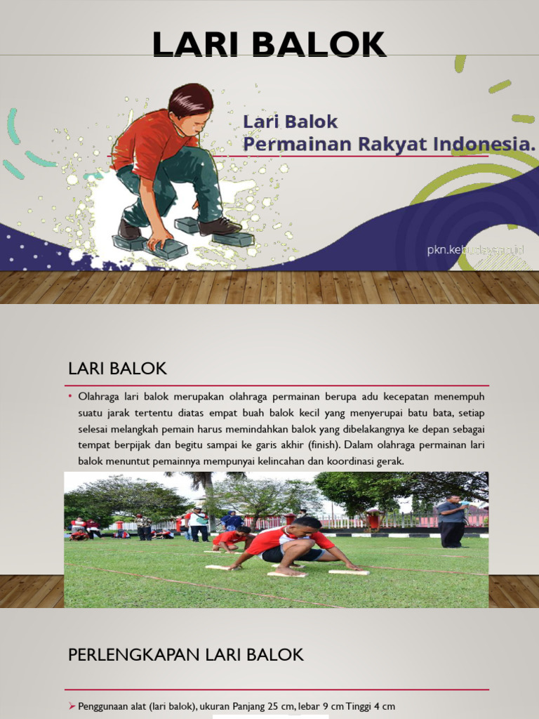 Lari Balok | PDF | Olahraga & Rekreasi