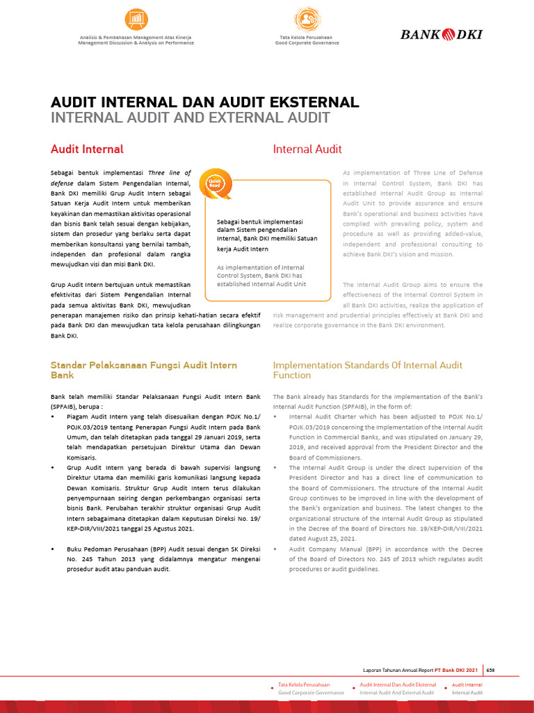 GCG - Audit Internal | PDF | Audit | Internal Audit