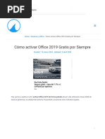 Activar Office 2019 Gratis CMD | PDF