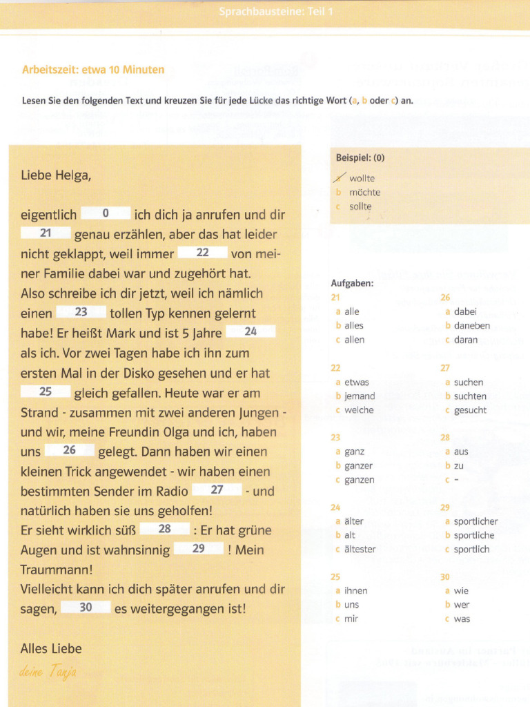 Lückentext So Geht's | PDF