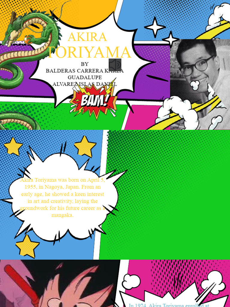 TIMELINE - Akira Toriyama - by - Daniel AI - Karla Guadalupe BC ...