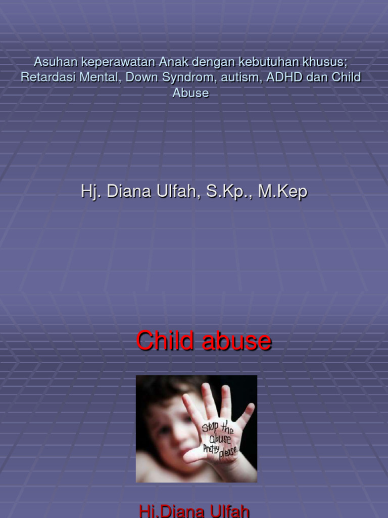 Askep Anak Kebutuhan Khusus-1 - Compressed | PDF