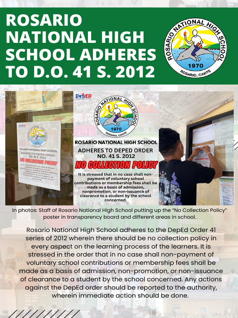 NO COLLECTION POLICY NARRATIVE | PDF