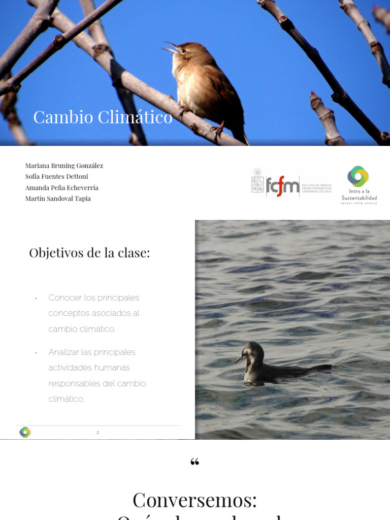 Sesi n03 Cambioclim Tico | PDF | Cambio climático | Clima