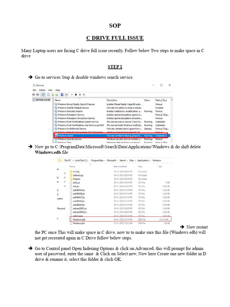 C Drive Full Issue | PDF