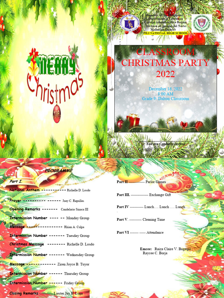 Christmas Program 2022 Dalton | PDF