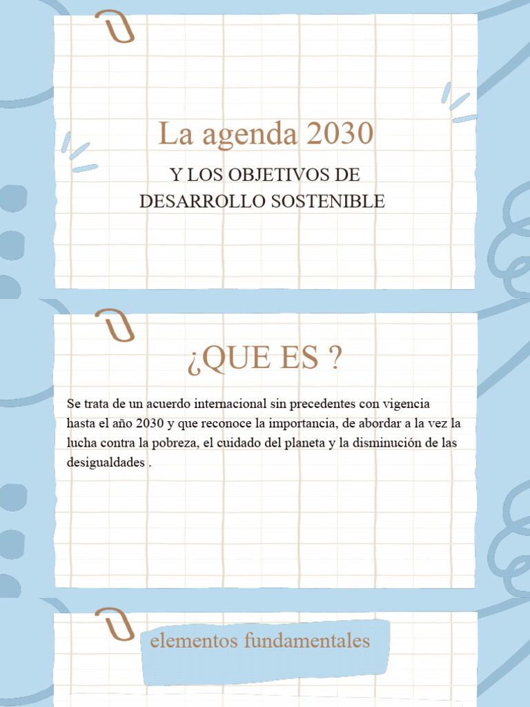 Agenda 2030 | PDF | Desigualdad social | Discriminación y relaciones ...