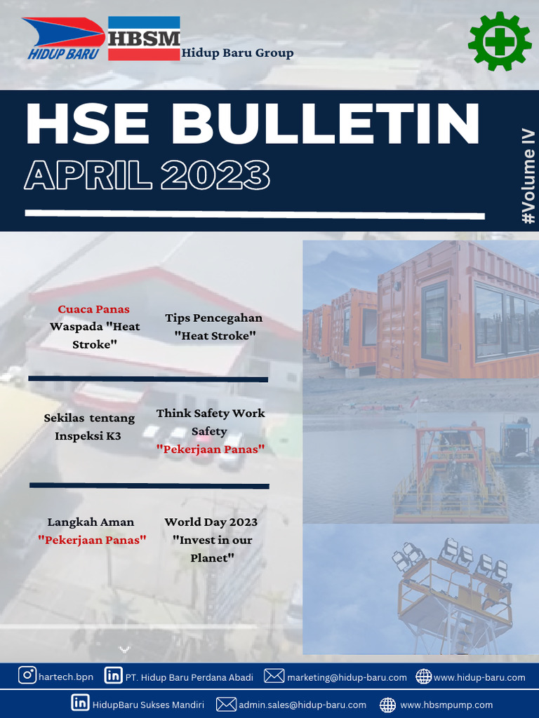 HSE Bulletin - April 2023 | PDF