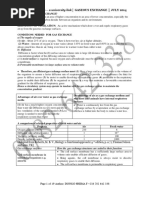 Gaseous Exchange Grade11 Notes | PDF