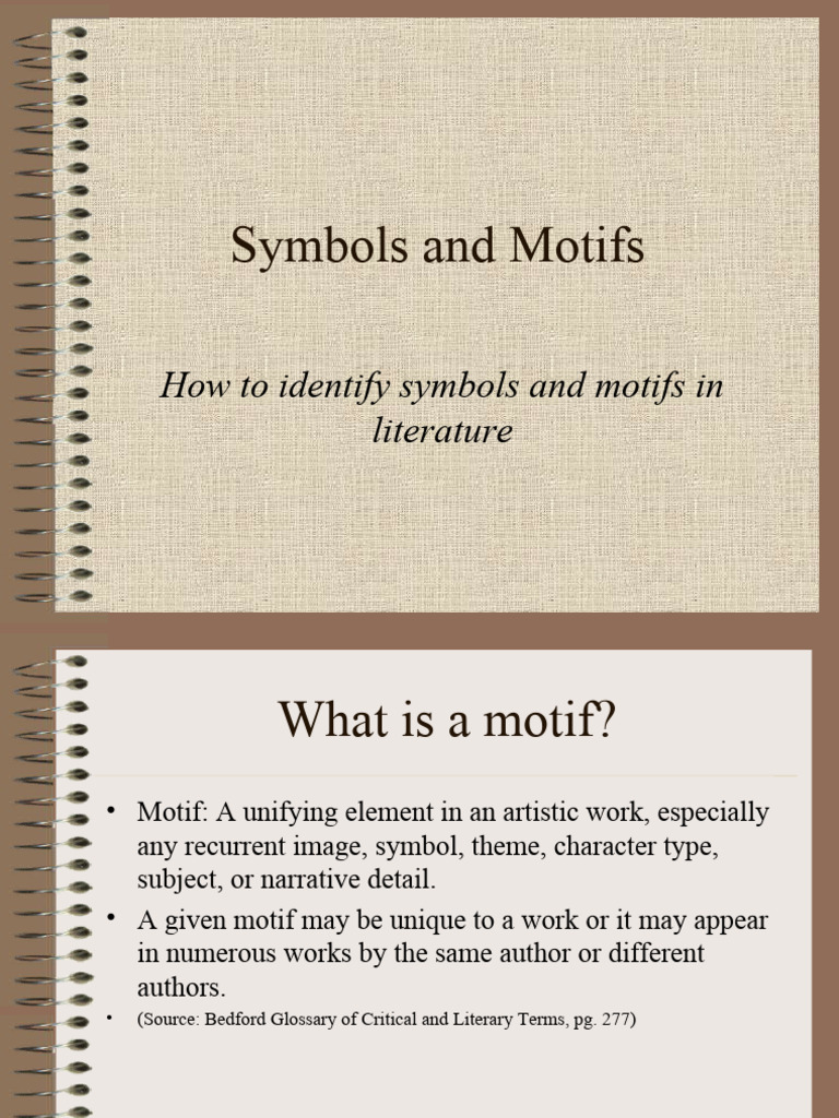 3.2.3 Symbolism and Motif | PDF | Symbols