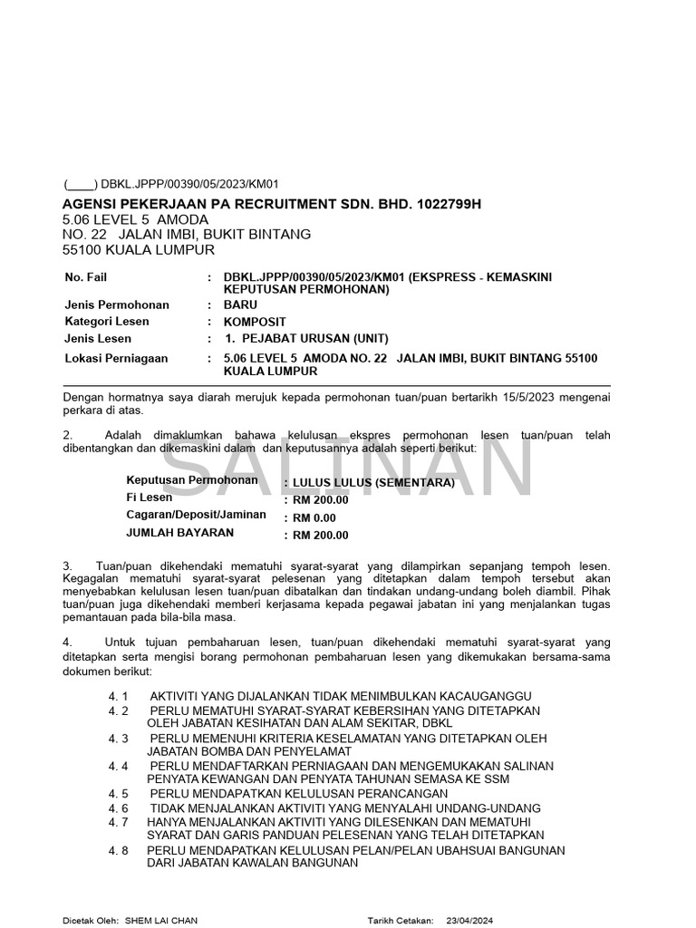 Eks Baru Komposit S | PDF