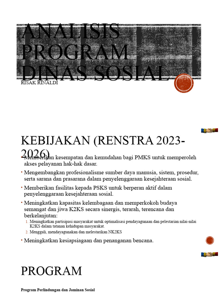 Kebijakan Dinas Sosial 2023-2026 | PDF | Ilmu Sosial | Pengembangan Diri