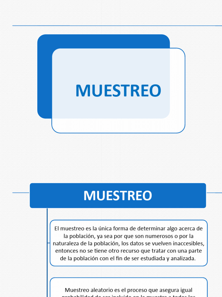 Muestreo Estratificado y Tipos de Muestreo | PDF | Muestreo ...