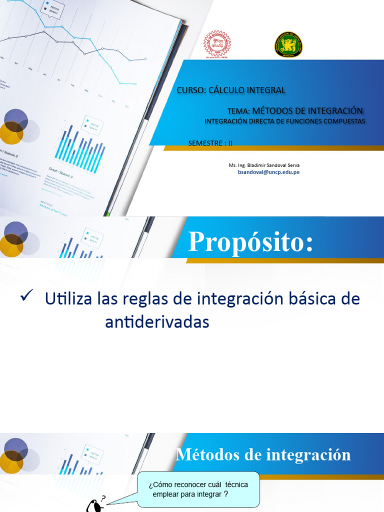 Semana 02 - S1 - Integral Indefinida Directa | PDF | Integral ...